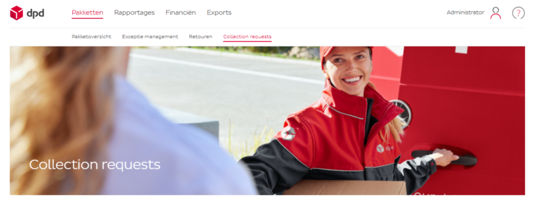 Collection Request - DPD NL