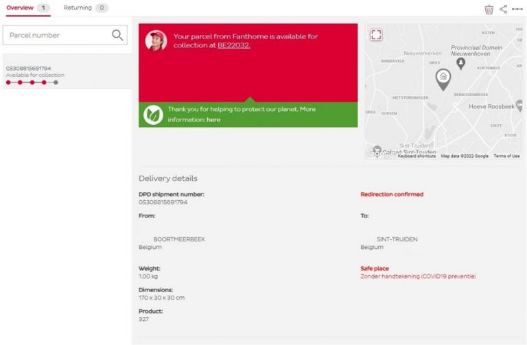 Tracking - DPD NL