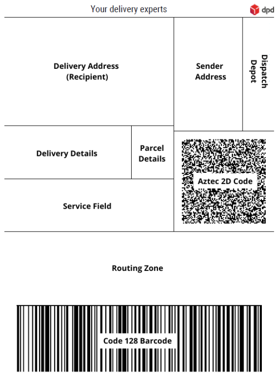 DPD Parcel Label DPD NL