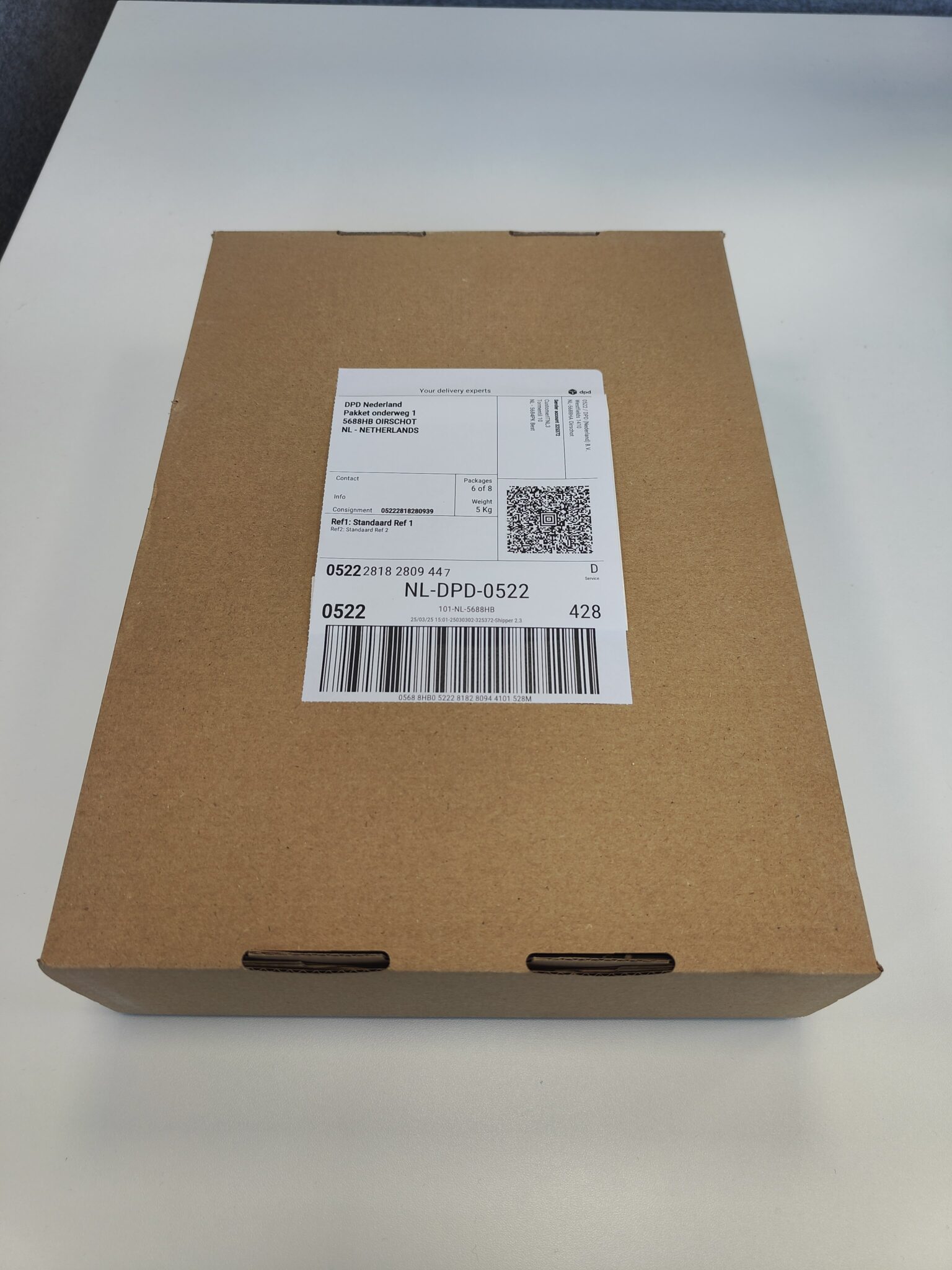 DPD Parcel Label - DPD NL