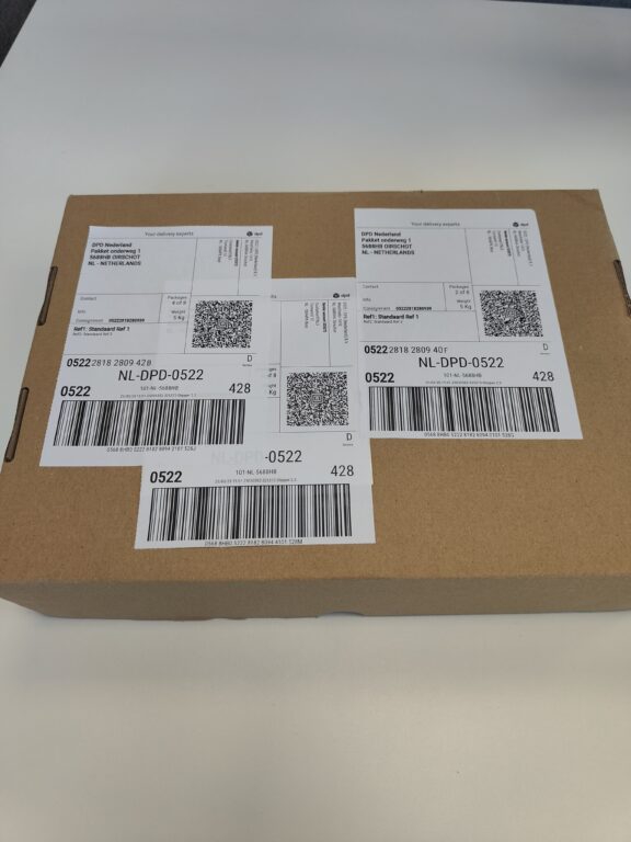 DPD Parcel Label - DPD NL